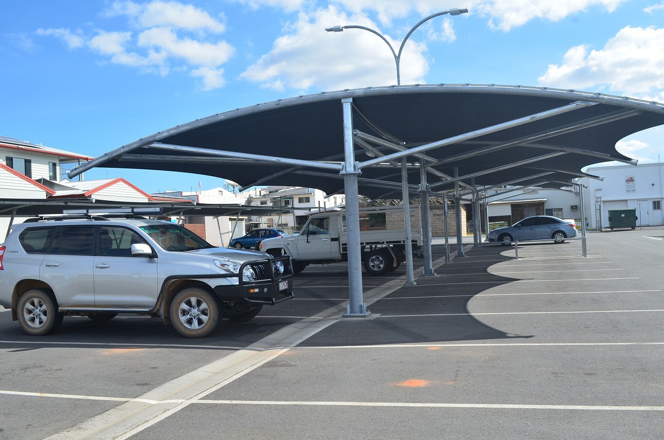 Mareeba IGA Carpark - Sail Structures